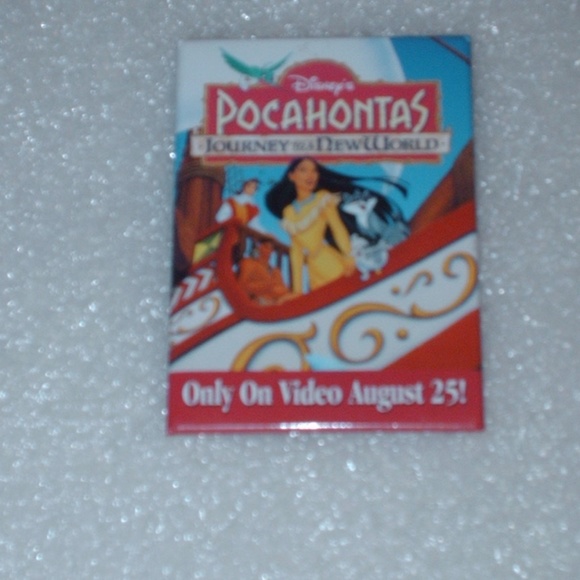 Walt Disney | Accessories | Collection Of 3 Walt Disney Movie Pin Back ...